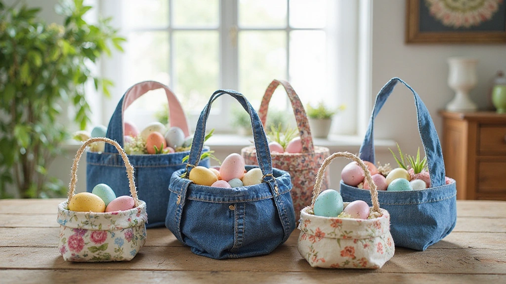 15 Thrifty DIY Easter Baskets You Can Make From Old Clothes (You Won’t ...