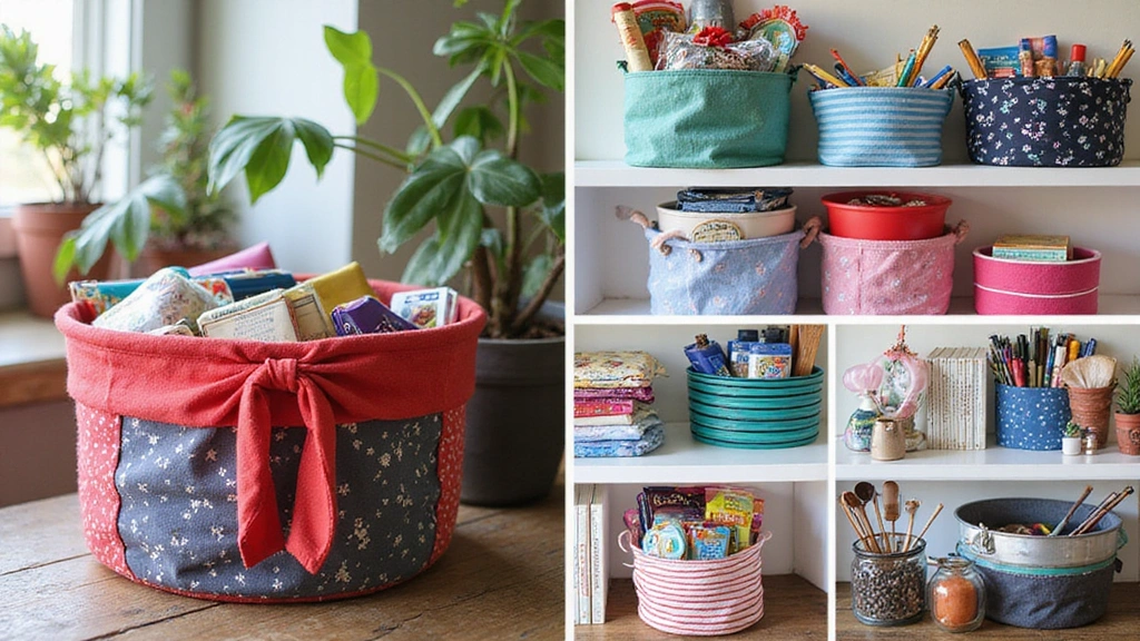 19 Creative Upcycled T-Shirt Projects for No-Sew Fabric Bins (Prepare ...